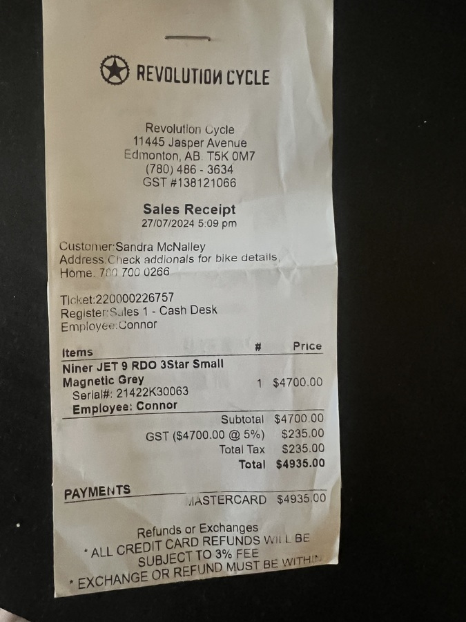 2024 Niner Jet 9 Rdo