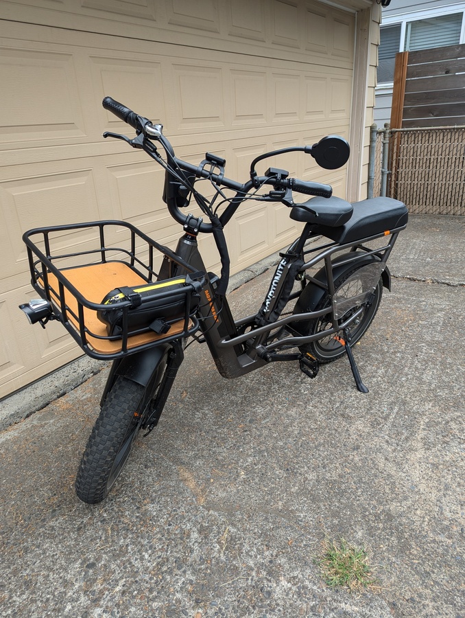 Rad Power Bikes RadRunner 3 Plus cargo bike