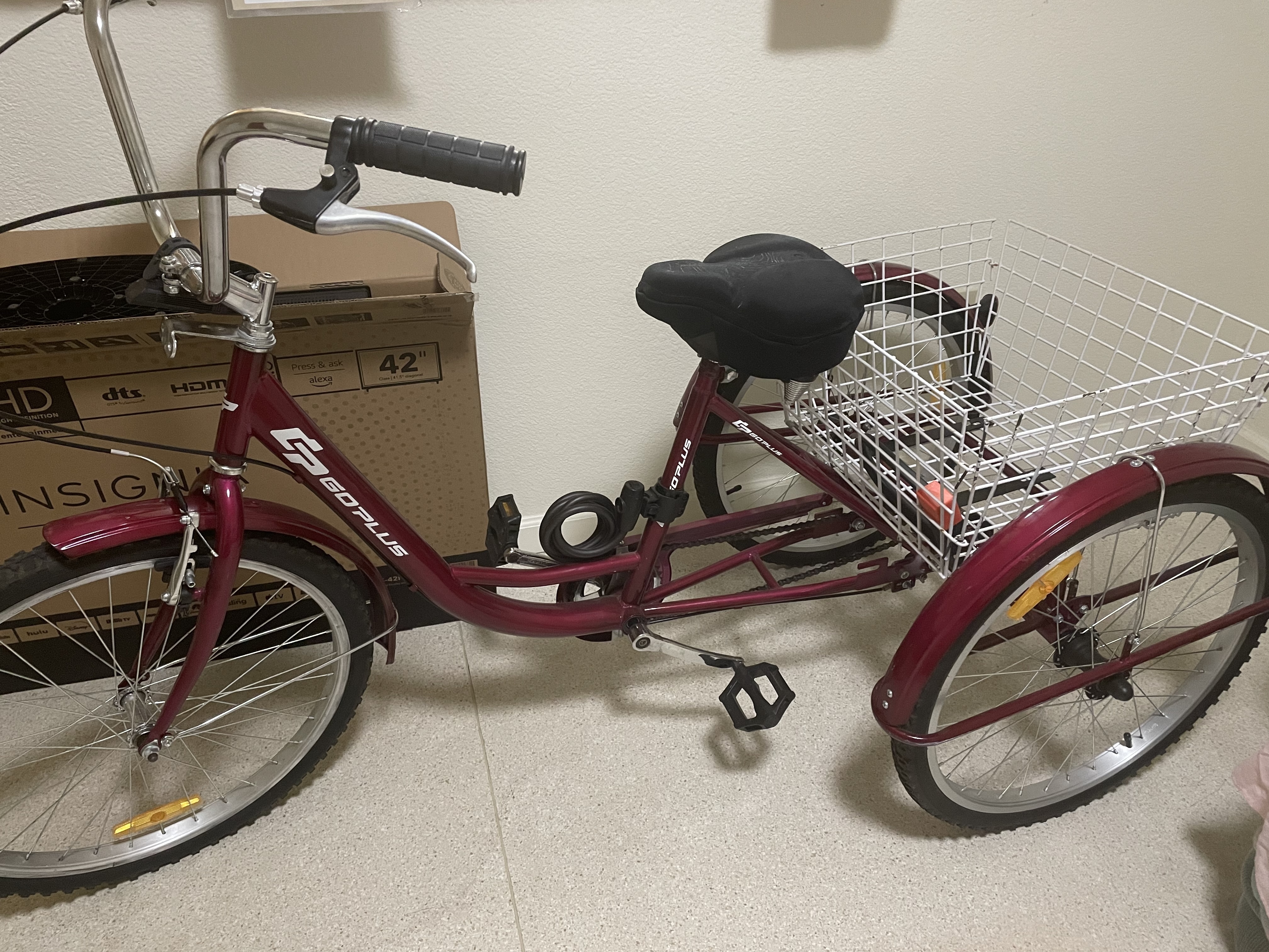 2020 GoPlus Adult Tricycle Trike Cruise Bike Thre...