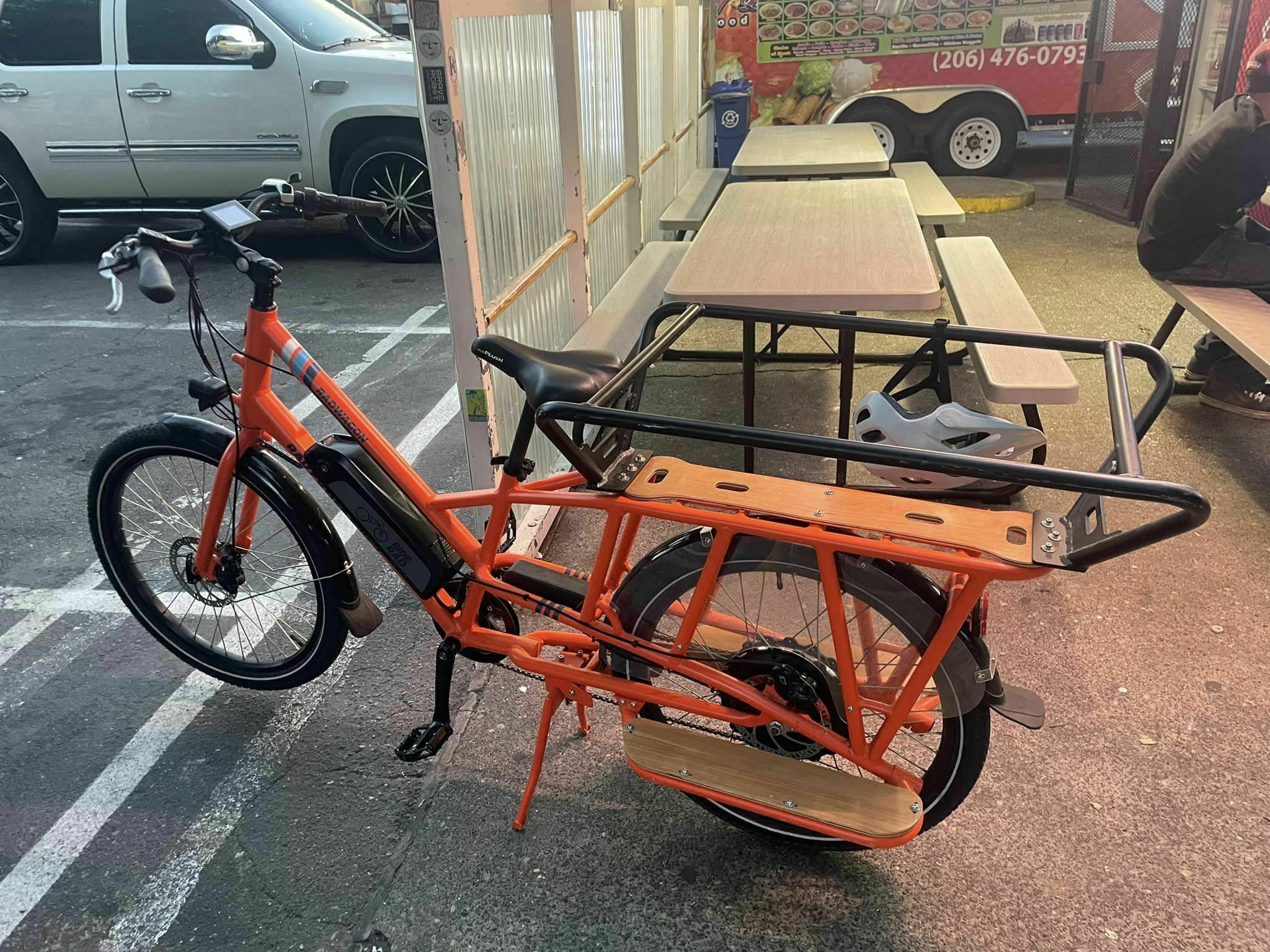 Stolen 2019 Rad Power Bikes Radwagon 4 cargo bike (rear storage)