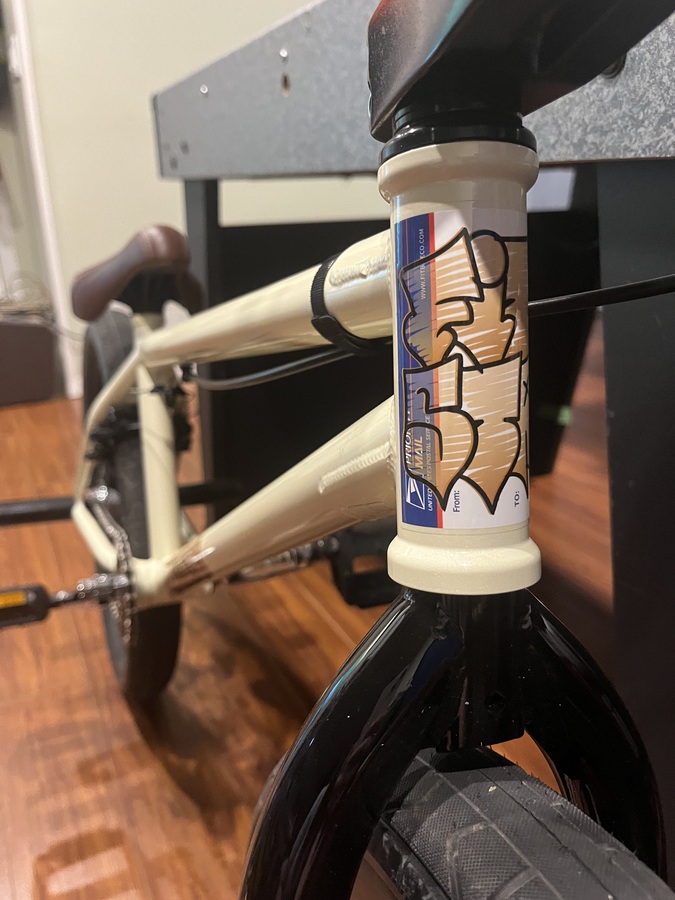 2023 Fit bike Co. STR 20. TT CREAM