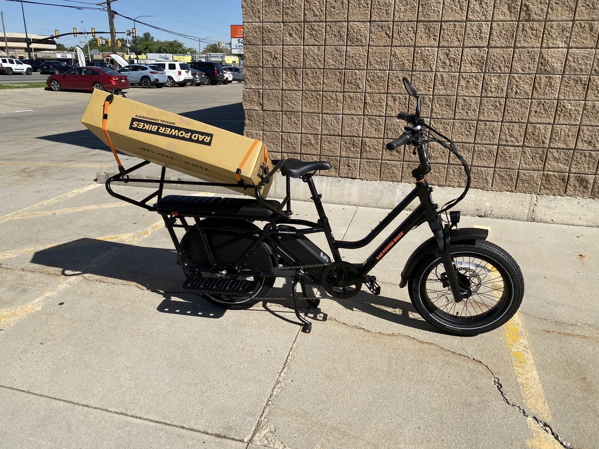 2024 Rad Power Bikes Radwagon 5 cargo bike rear