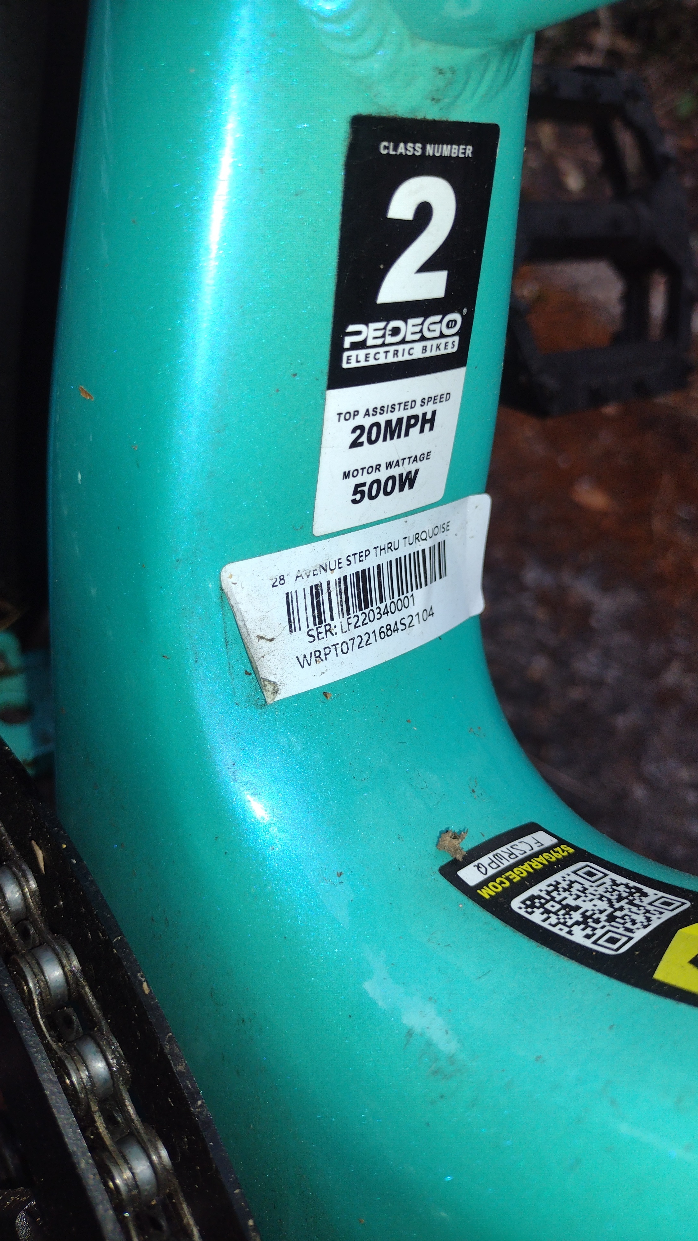 2024 Pedego 28" Avenue Step Through