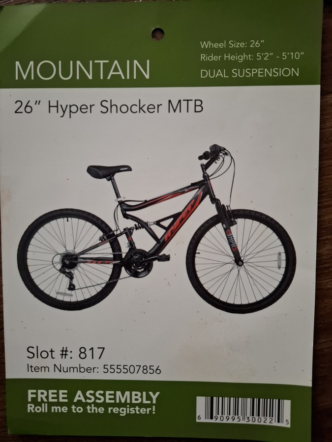 Hyper 26" Hyper Shocker MTB