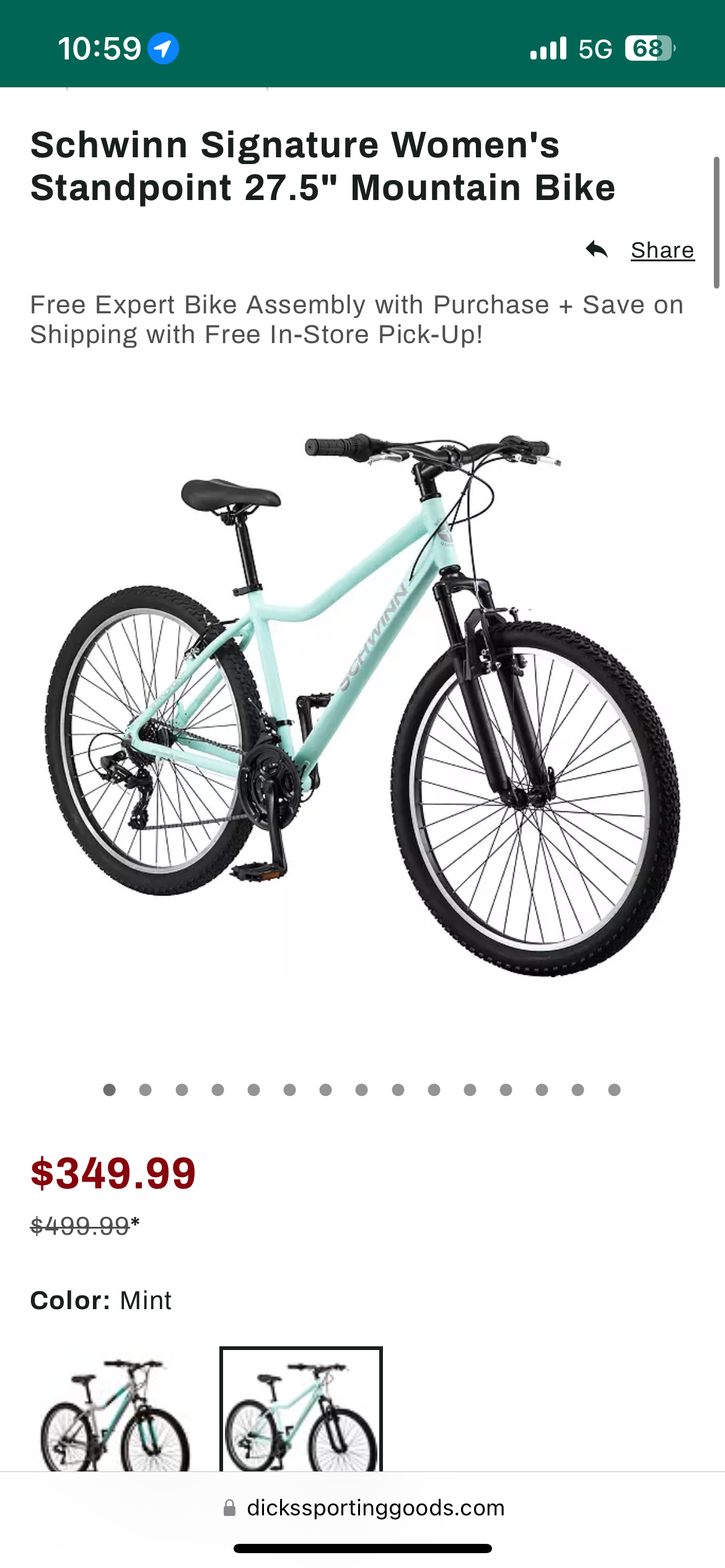 Stolen 2024 Schwinn Sierra frame mountain bike