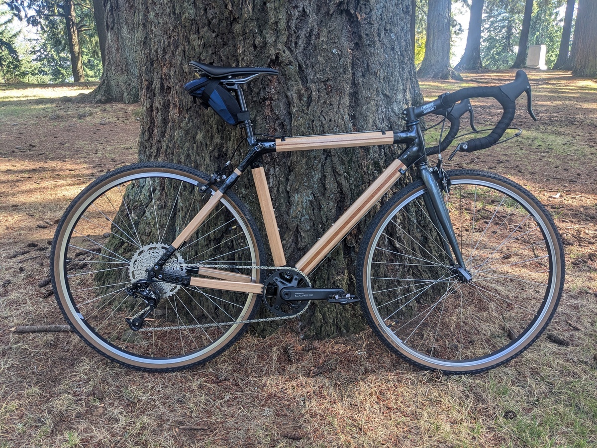 2024 homemade wood bike