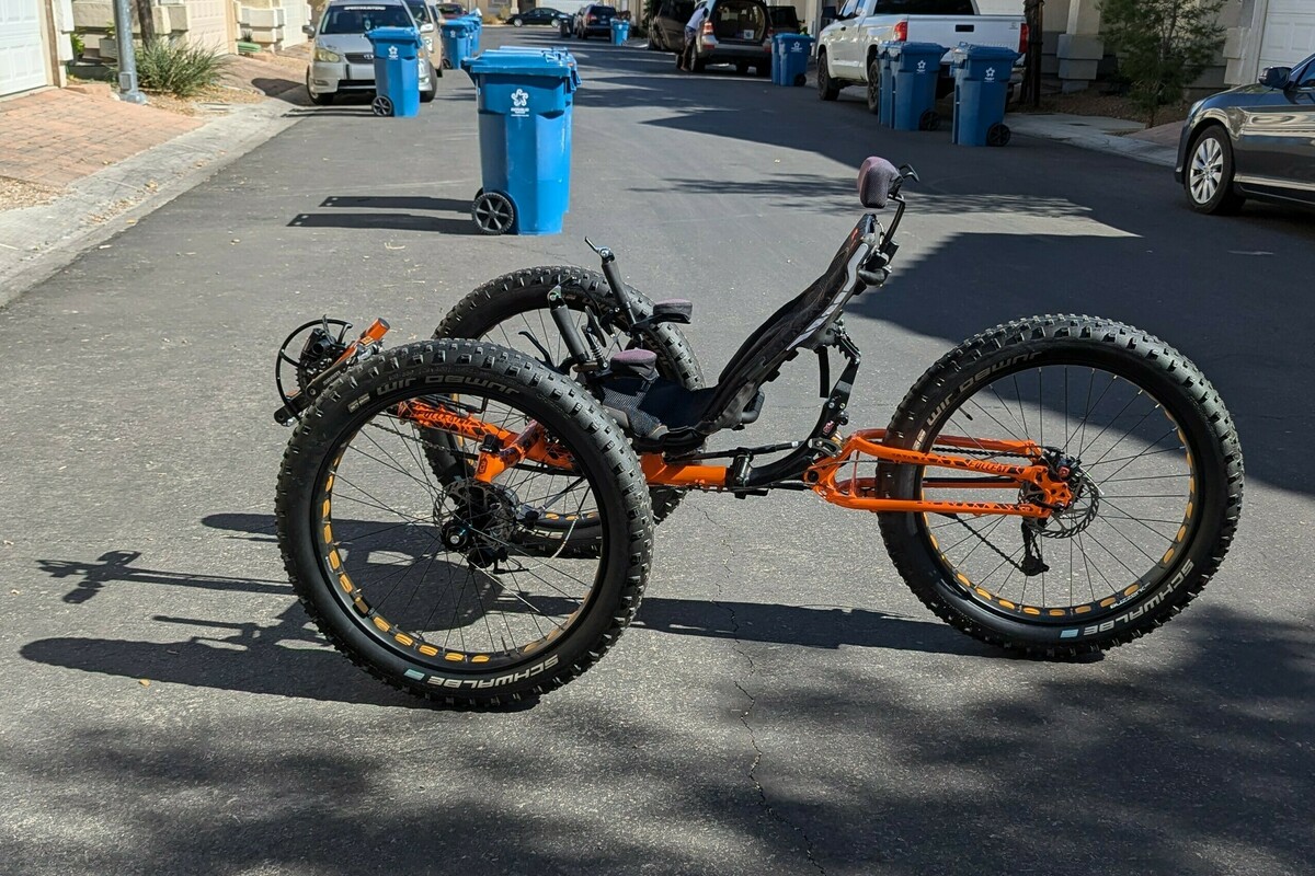 2020 Inspired Full Fat full suspension tricycle