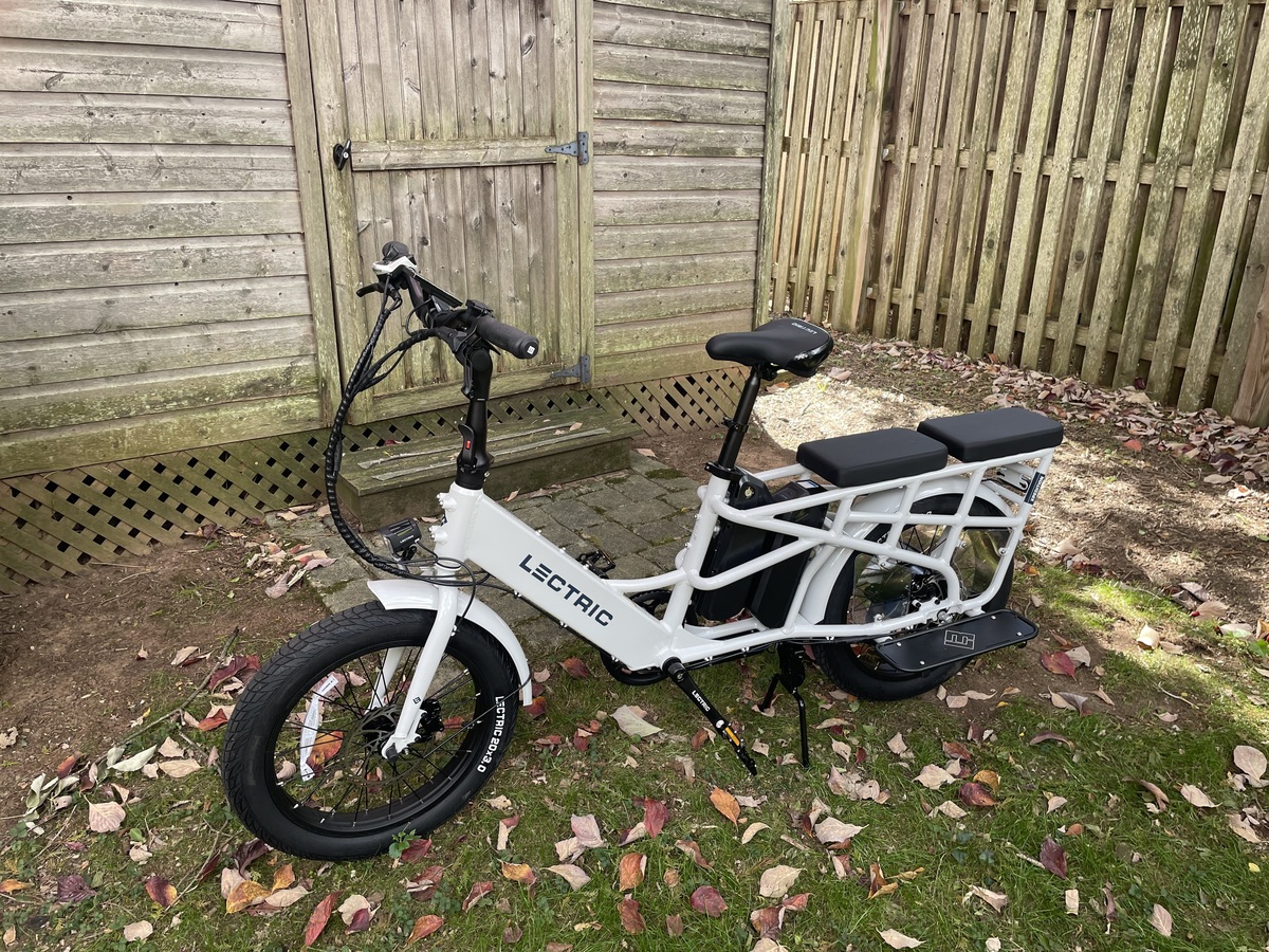 2024 Lectric eBikes XPedition cargo bike rear