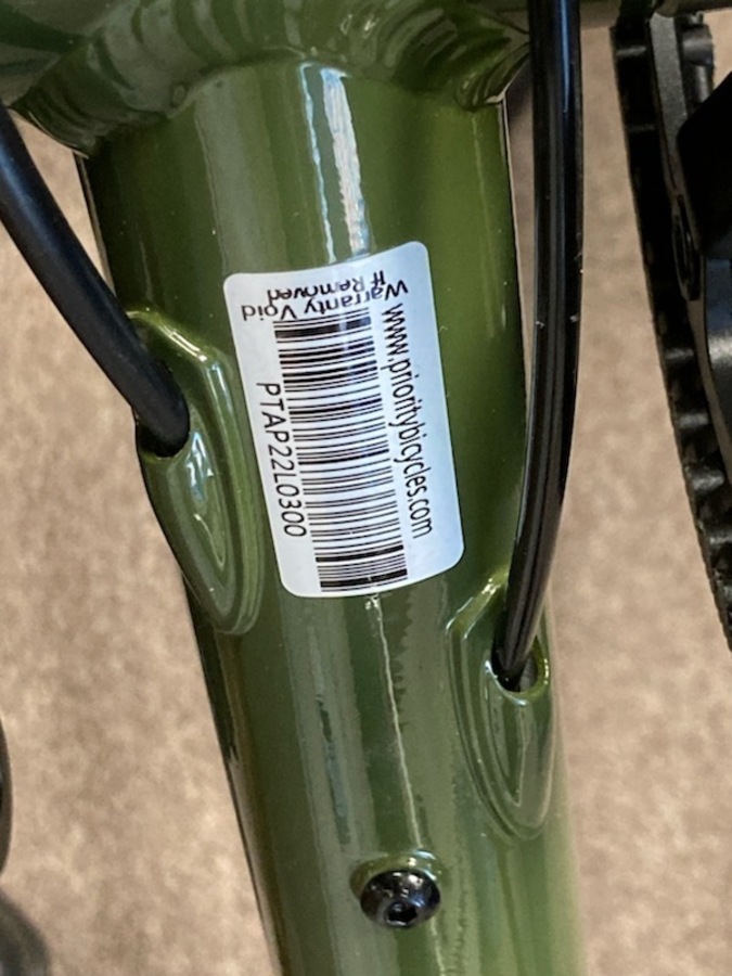2023 Priority Bicycles Apollo