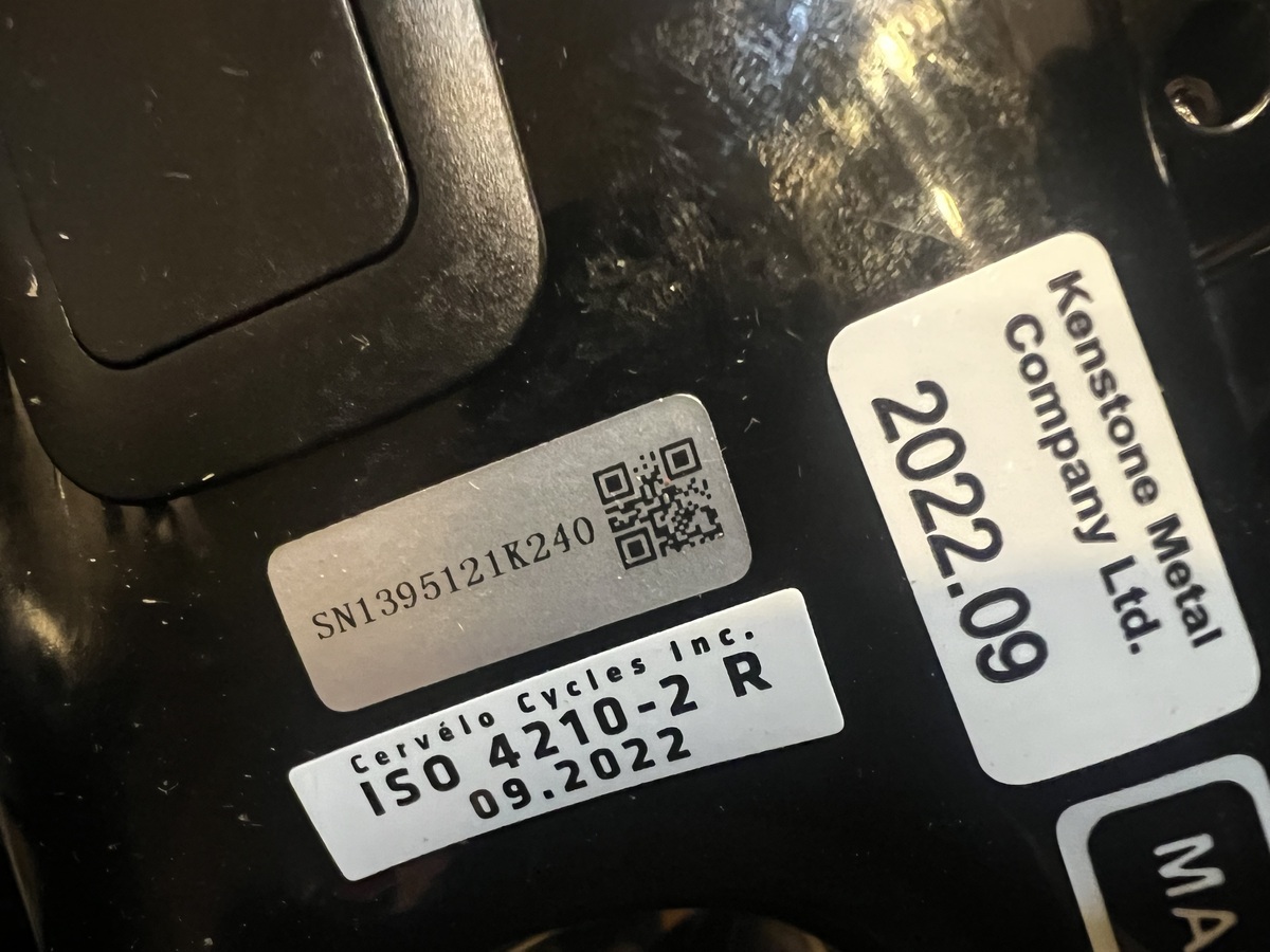 2023 Cervélo Caledonia