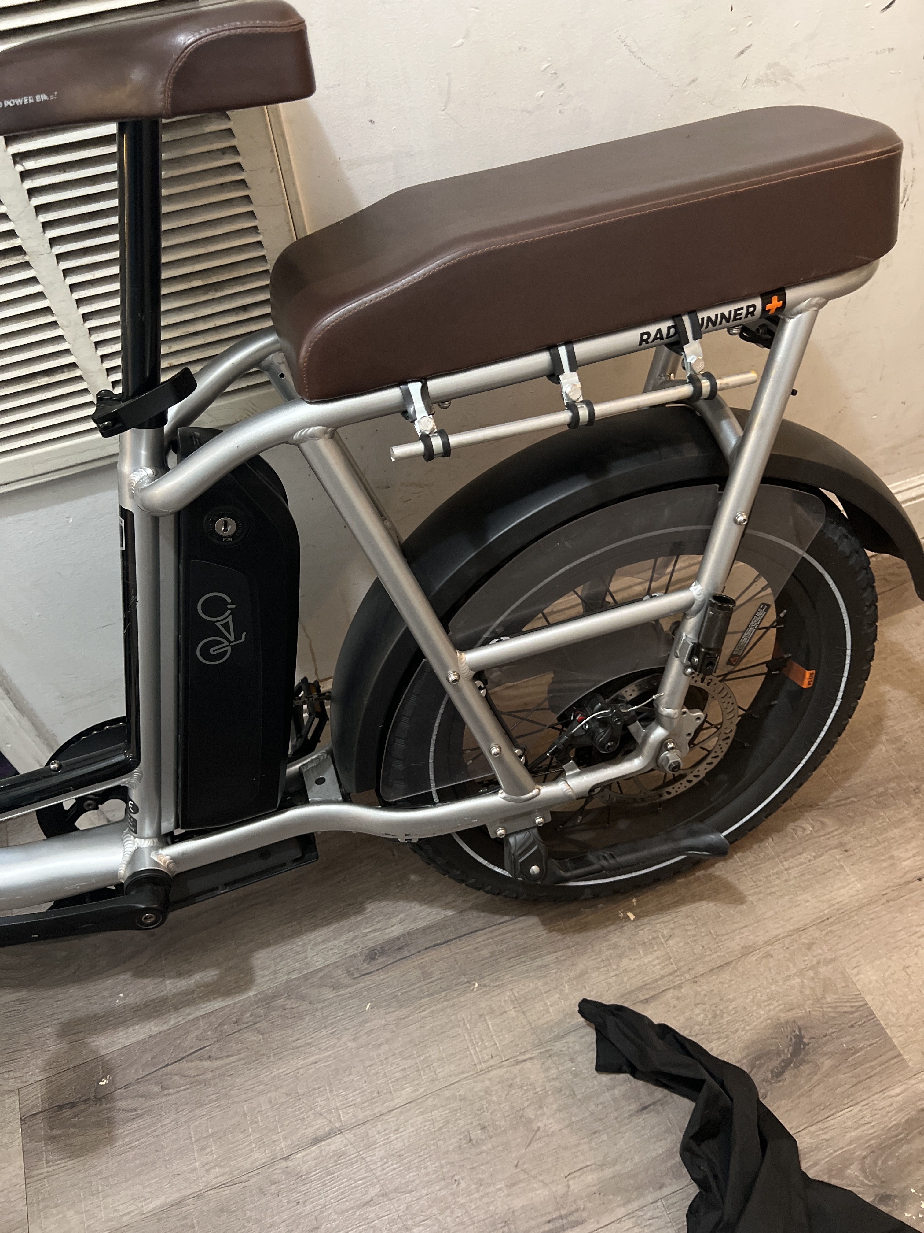 2024 Rad Power Bikes Rad rover plus cargo bike rear (e.g. longtail)