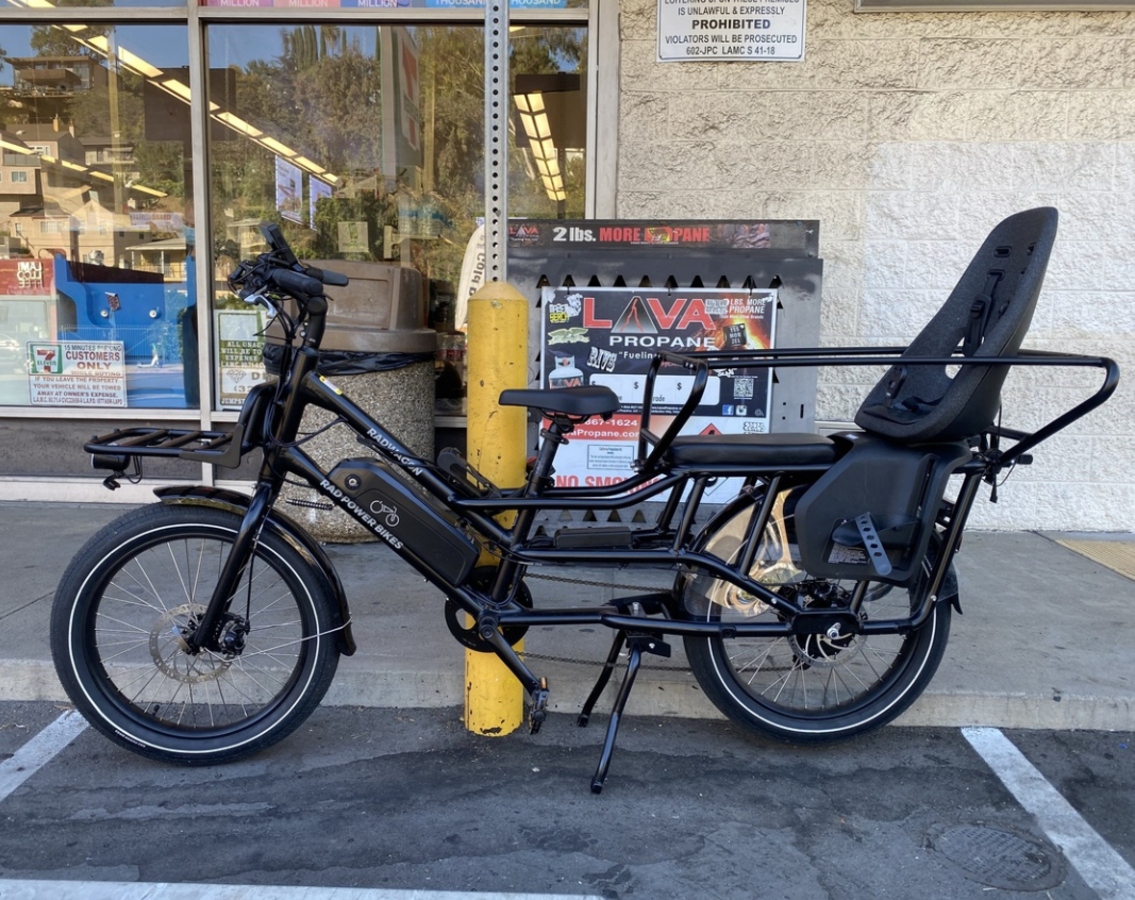 Stolen 2022 Rad Power Bikes 4 cargo bike rear