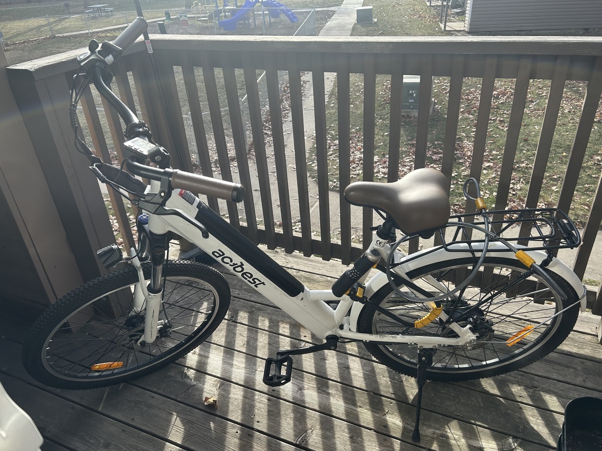 Actbest Aluminum Step-thru E-bike with inset ...