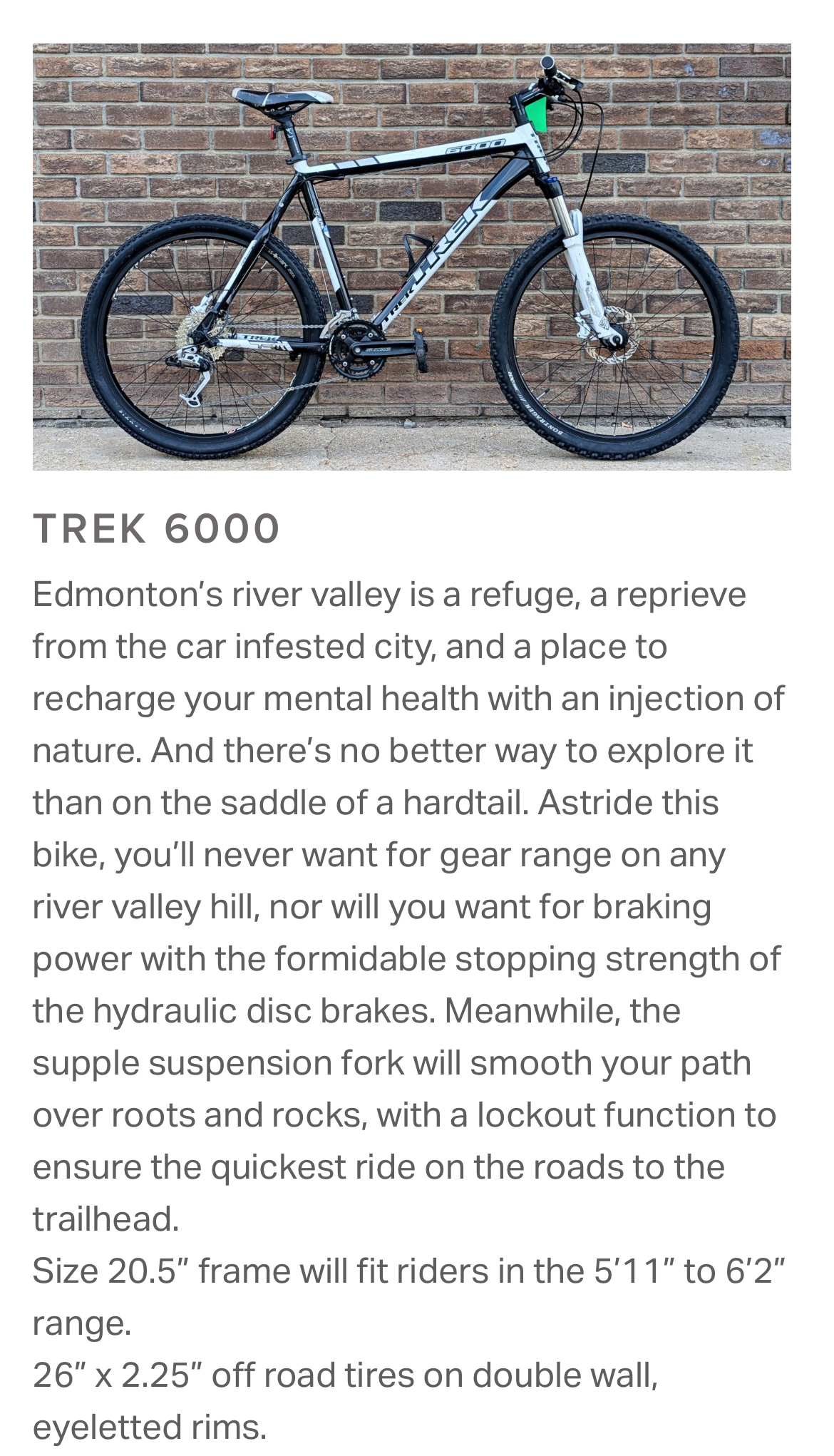 Trek 6000