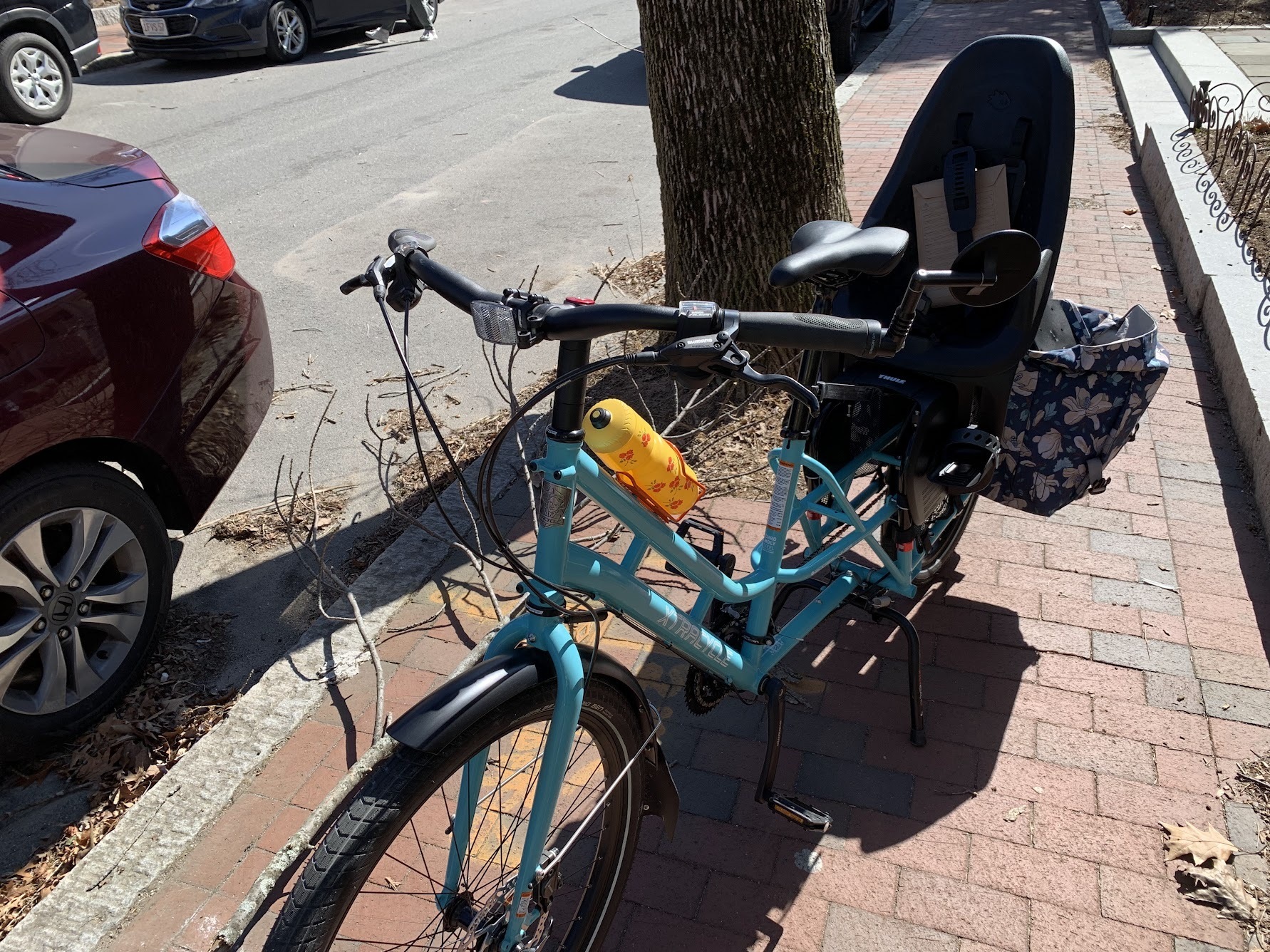 Xtracycle Swoop (non-electric) cargo bike rear