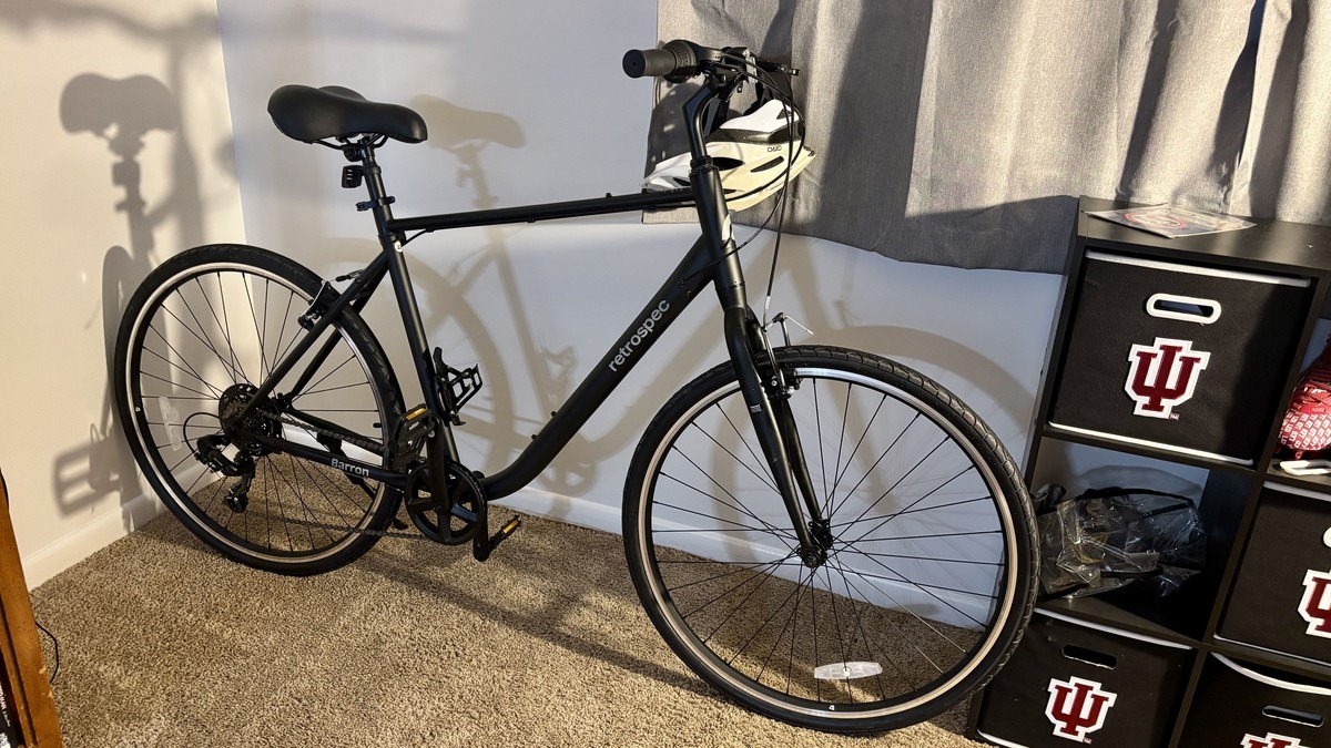 2024 Retrospec Barron Comfort Hybrid Bike - 7 Speed