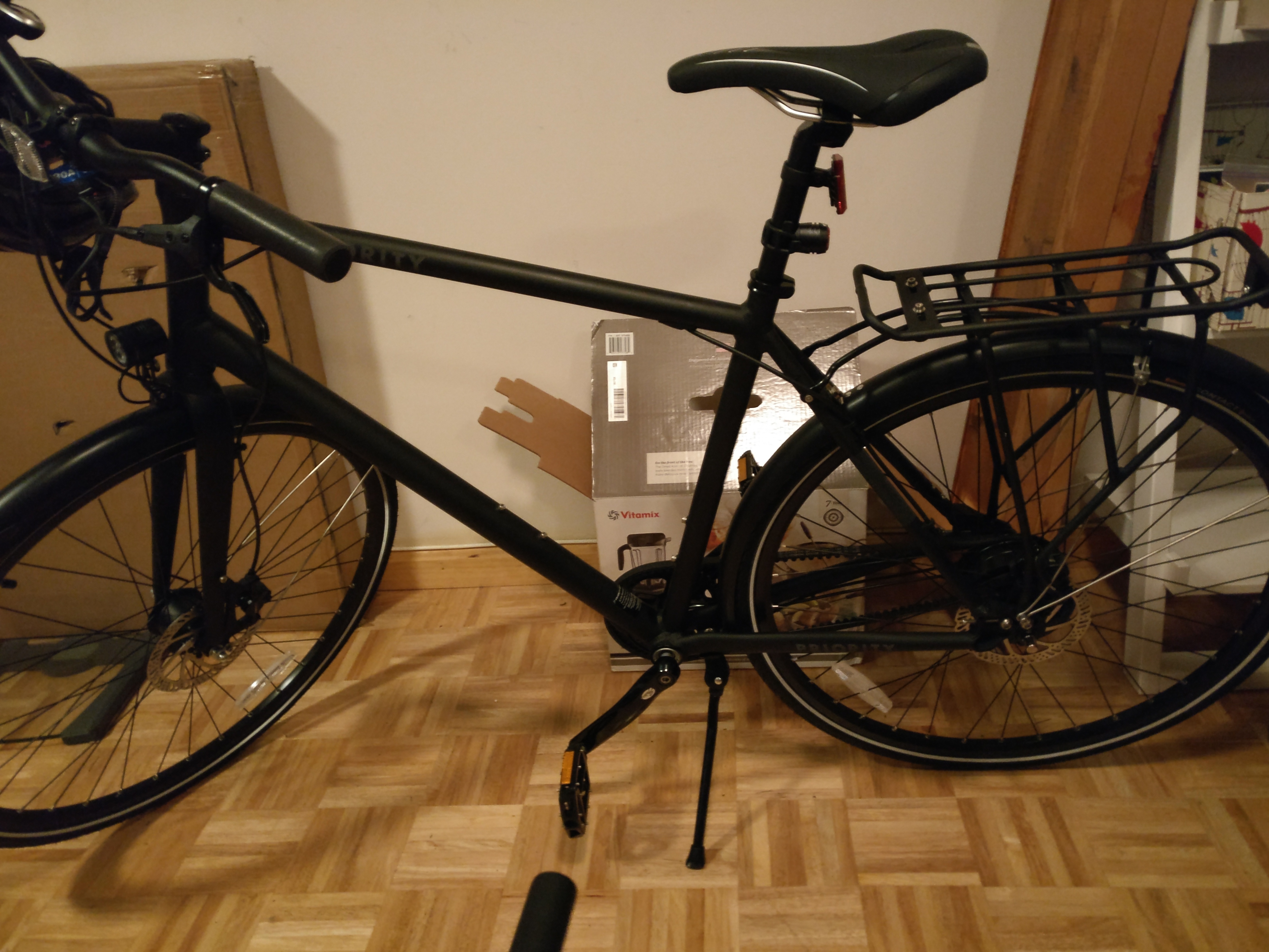2017 Priority Bicycles Continuum Onyx